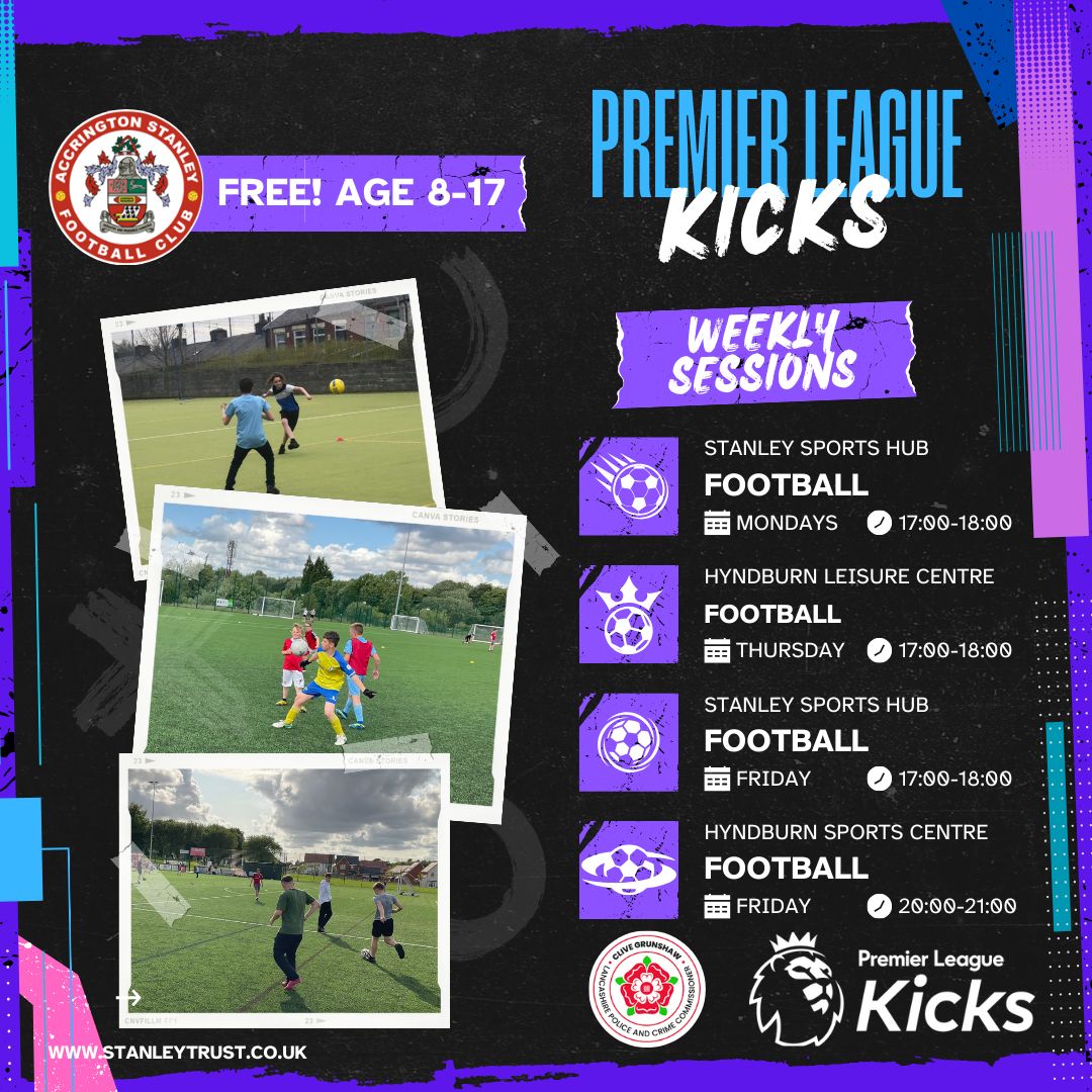 Premier League Kicks - Accrington Stanley Community Trust