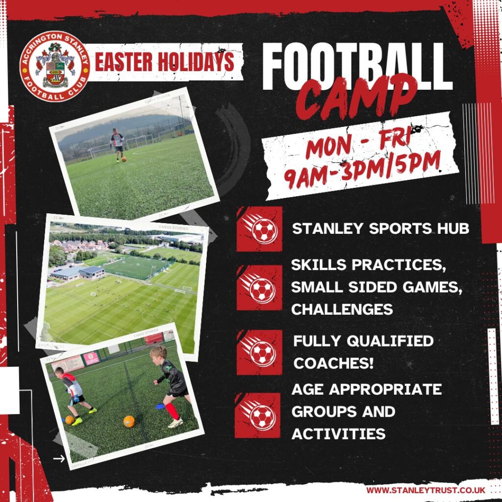 Easter Holiday Camps - Accrington Stanley Community Trust