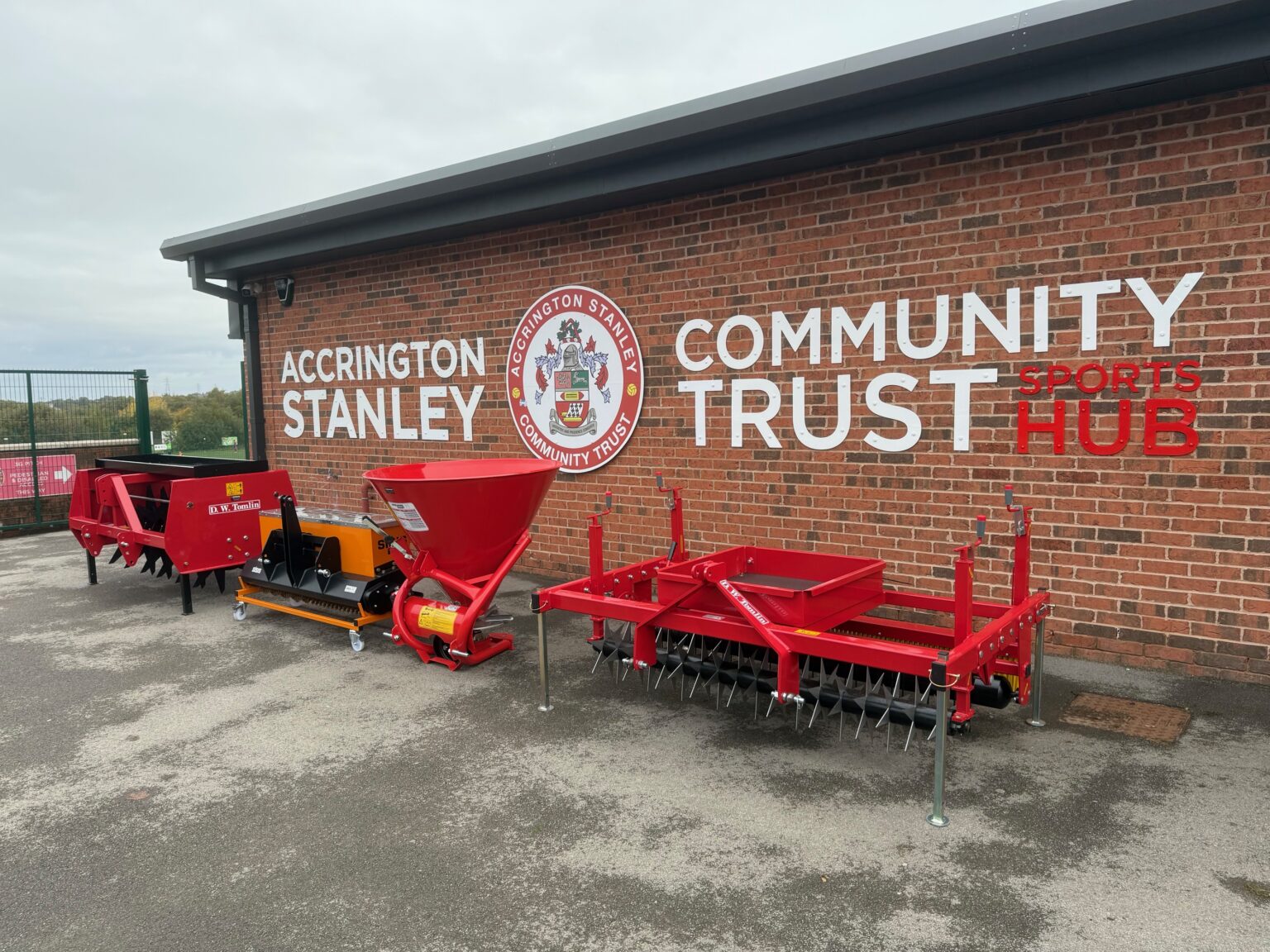£20,000 New Machinery Boost for Stanley Sports Hub - Accrington Stanley ...