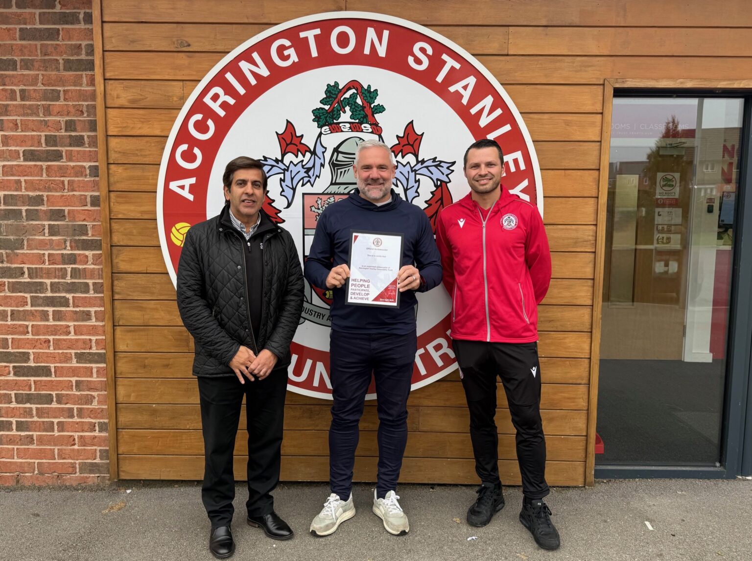 David Dunn Joins Accrington Stanley Community Trust as Ambassador ...